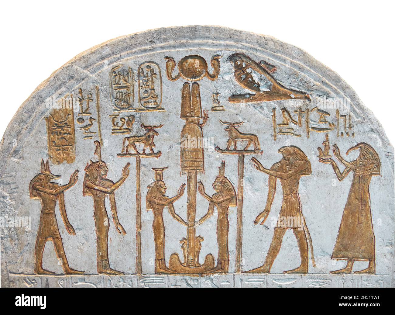 Ancient Egyptian stele of Neferhetep, 1279-1213 BC, 19th dynasty ...