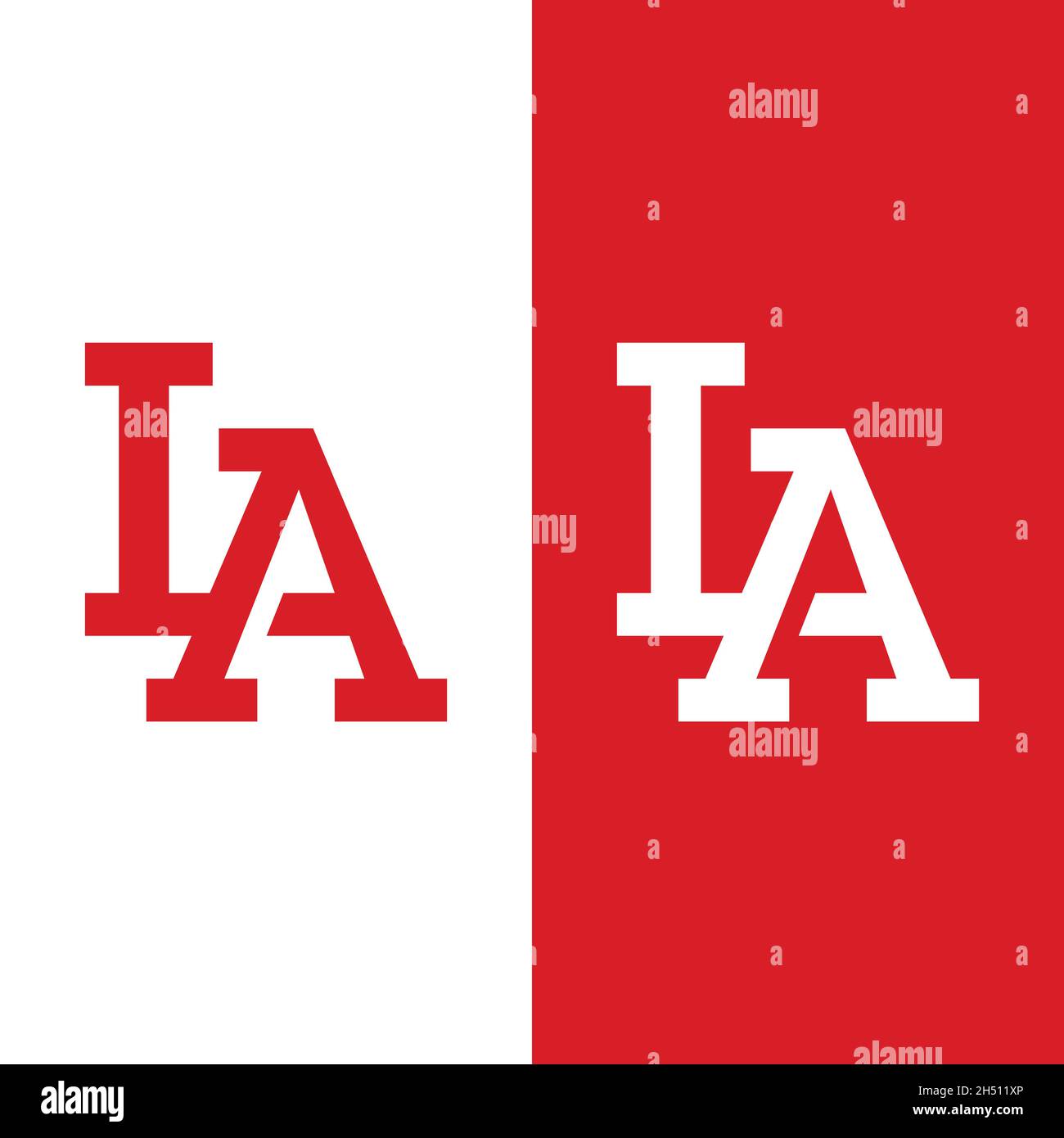 Los angeles abc Stock Vector Images - Alamy