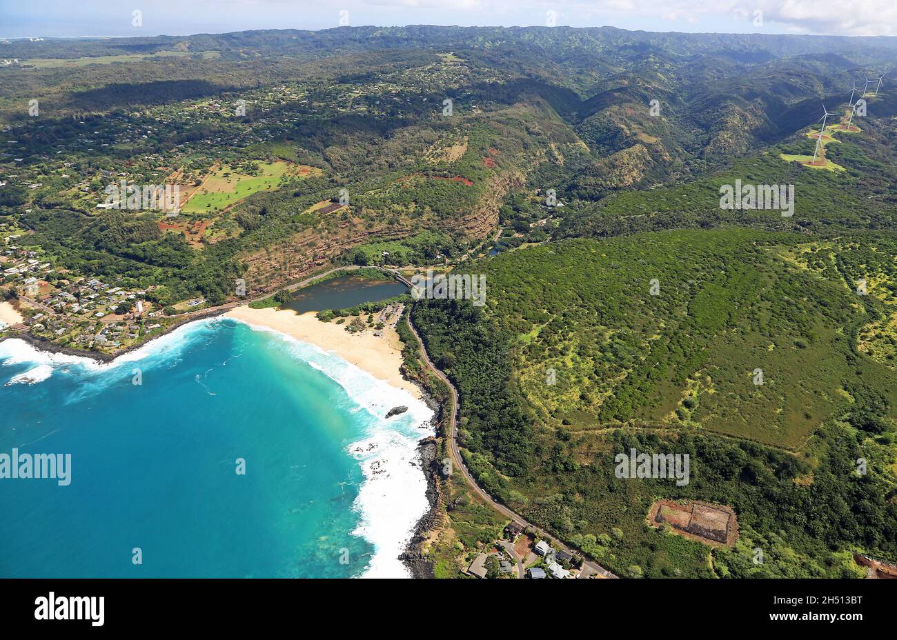 Waimea Bay, Oahu, Hawaii Stock Photo - Alamy