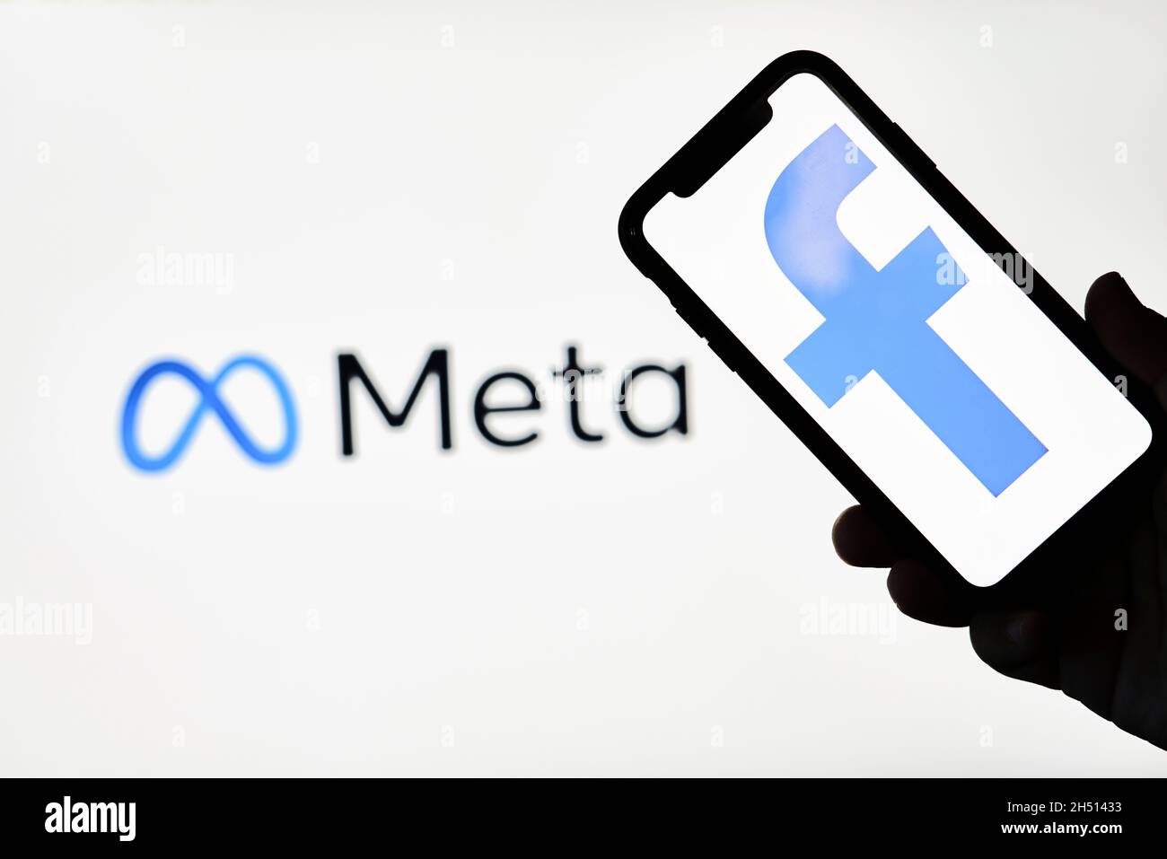 Tashkent, Uzbekistan - 29 October, 2021: Concept of Facebook changing ...