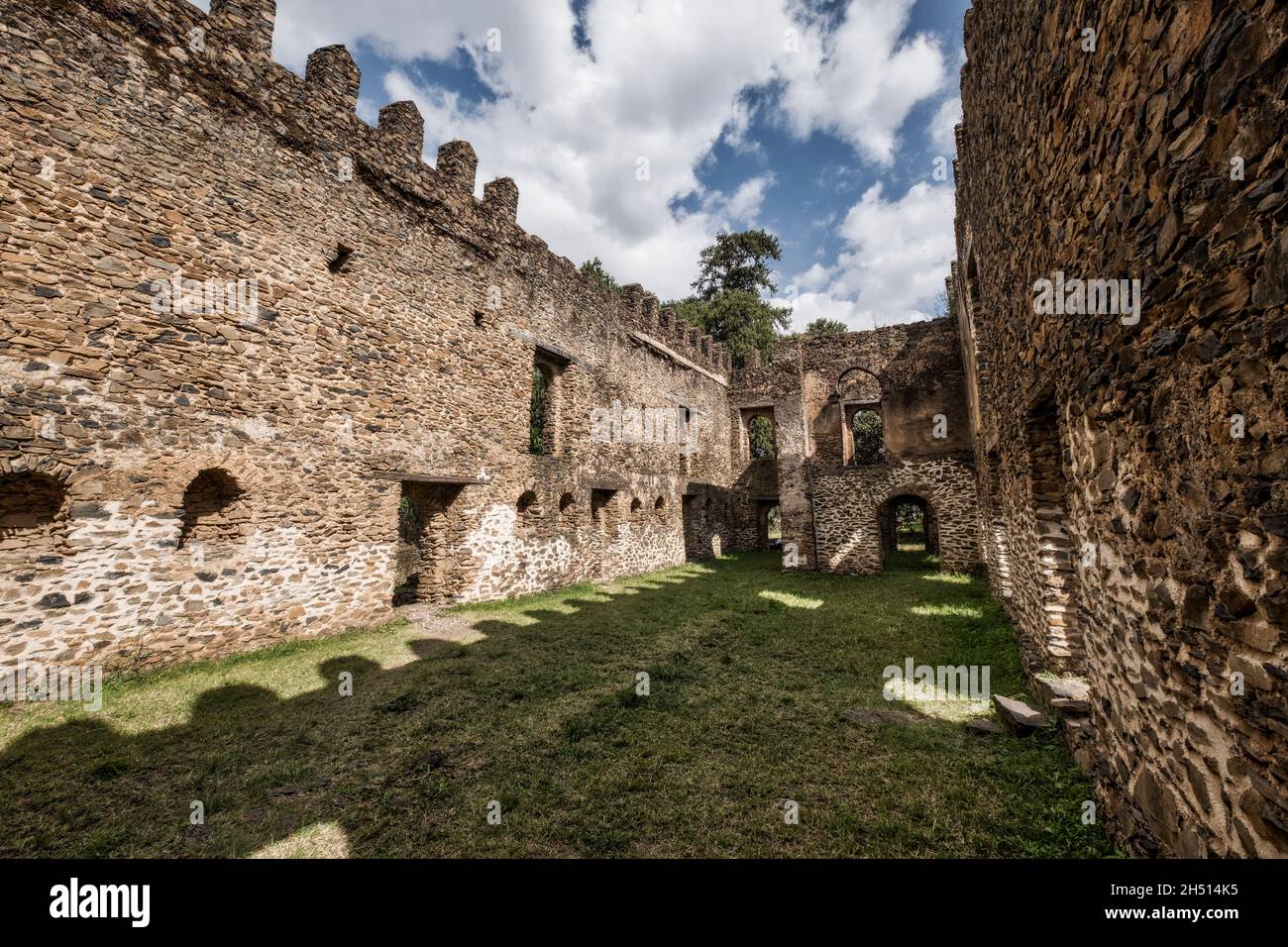 Gondar, castle, Ethiopia, Ahmara region, Africa Stock Photo - Alamy