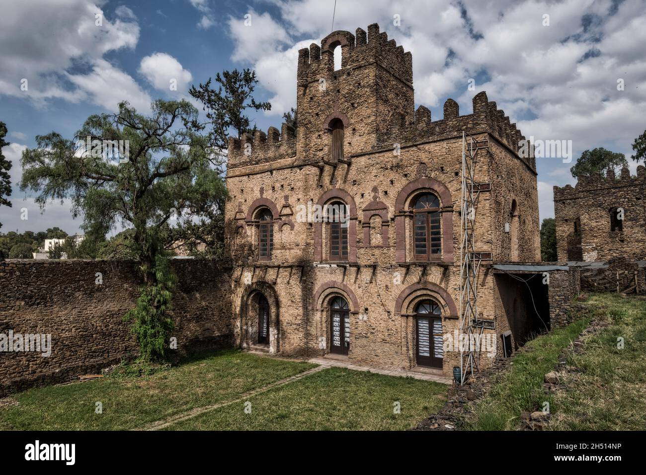 Gondar, castle, Ethiopia, Ahmara region, Africa Stock Photo - Alamy