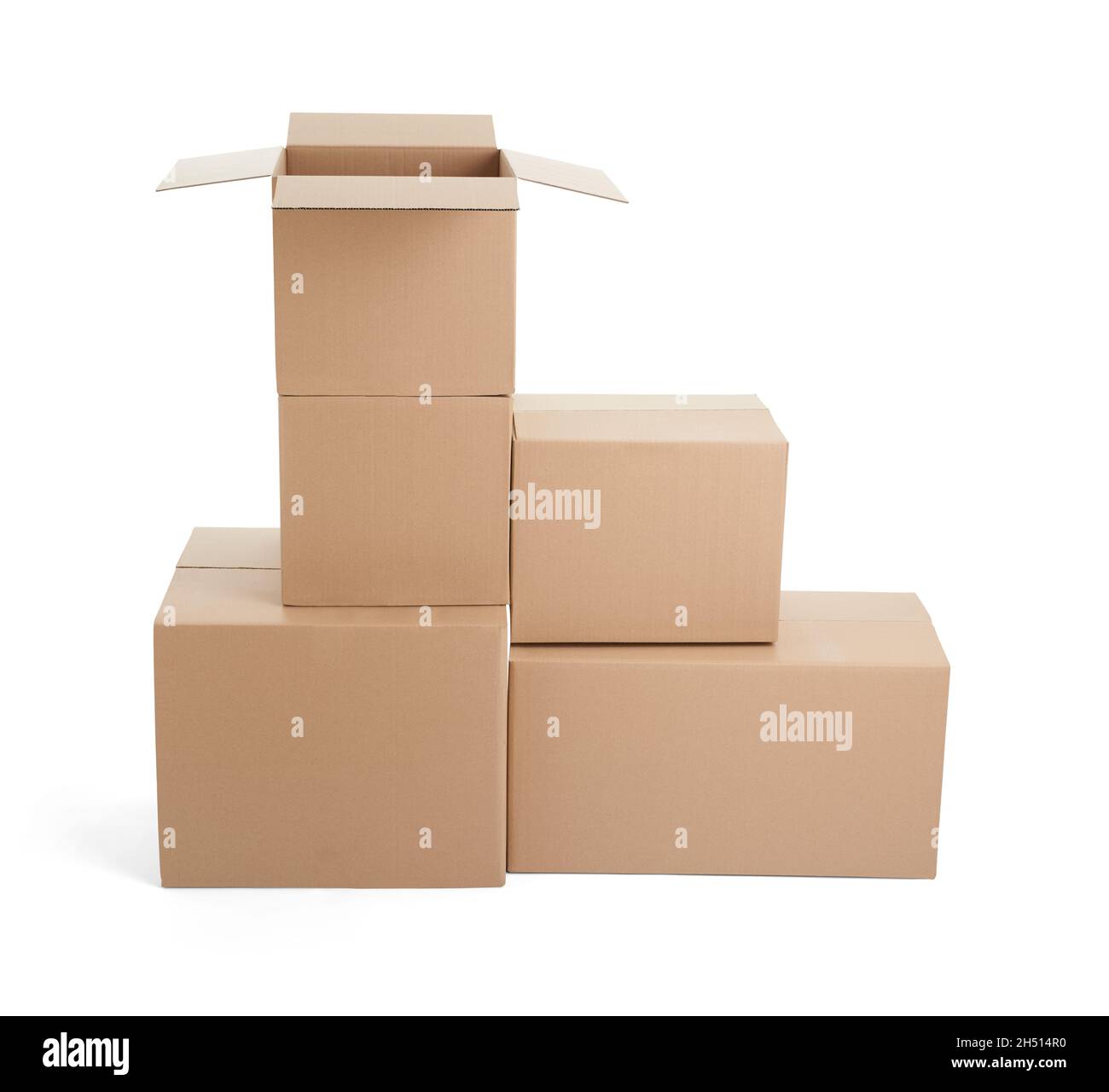 box package delivery cardboard carton Stock Photo - Alamy