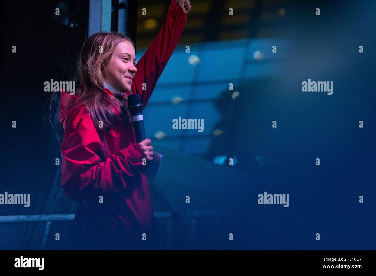 Greta thunberg smiling hi-res stock photography and images - Alamy