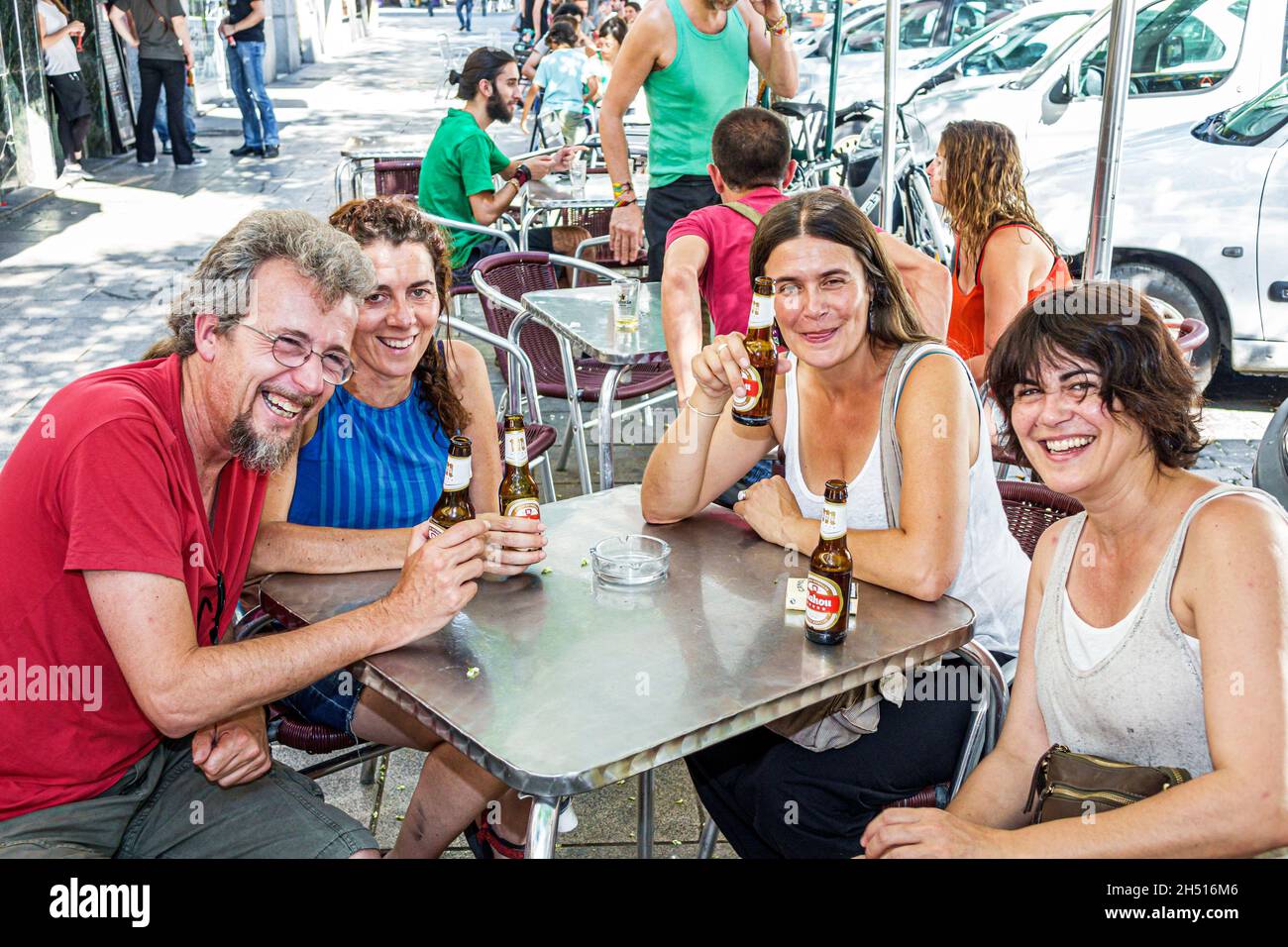 Madrid Spain,Hispanic Lavapias,Calle Argumosa restaurant,al fresco ...
