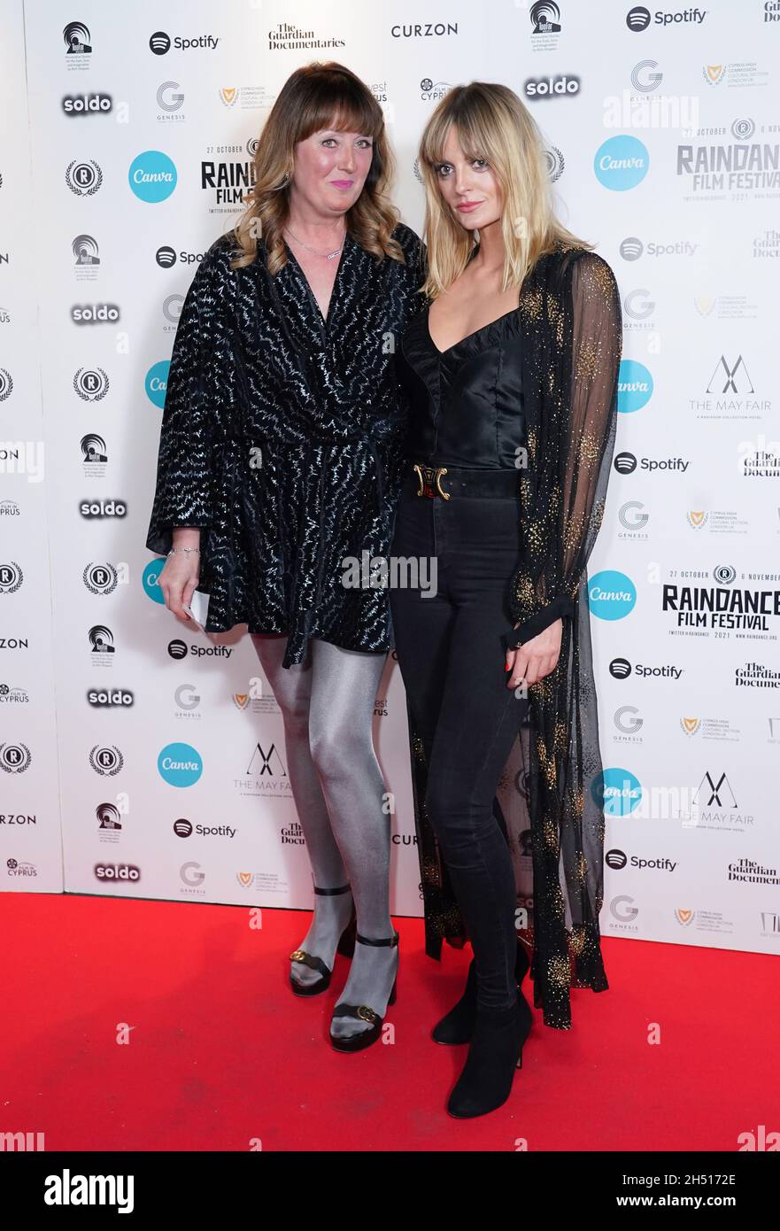 Kirsty Bell and Morgana Robinson attending the world Premiere of A Bird ...