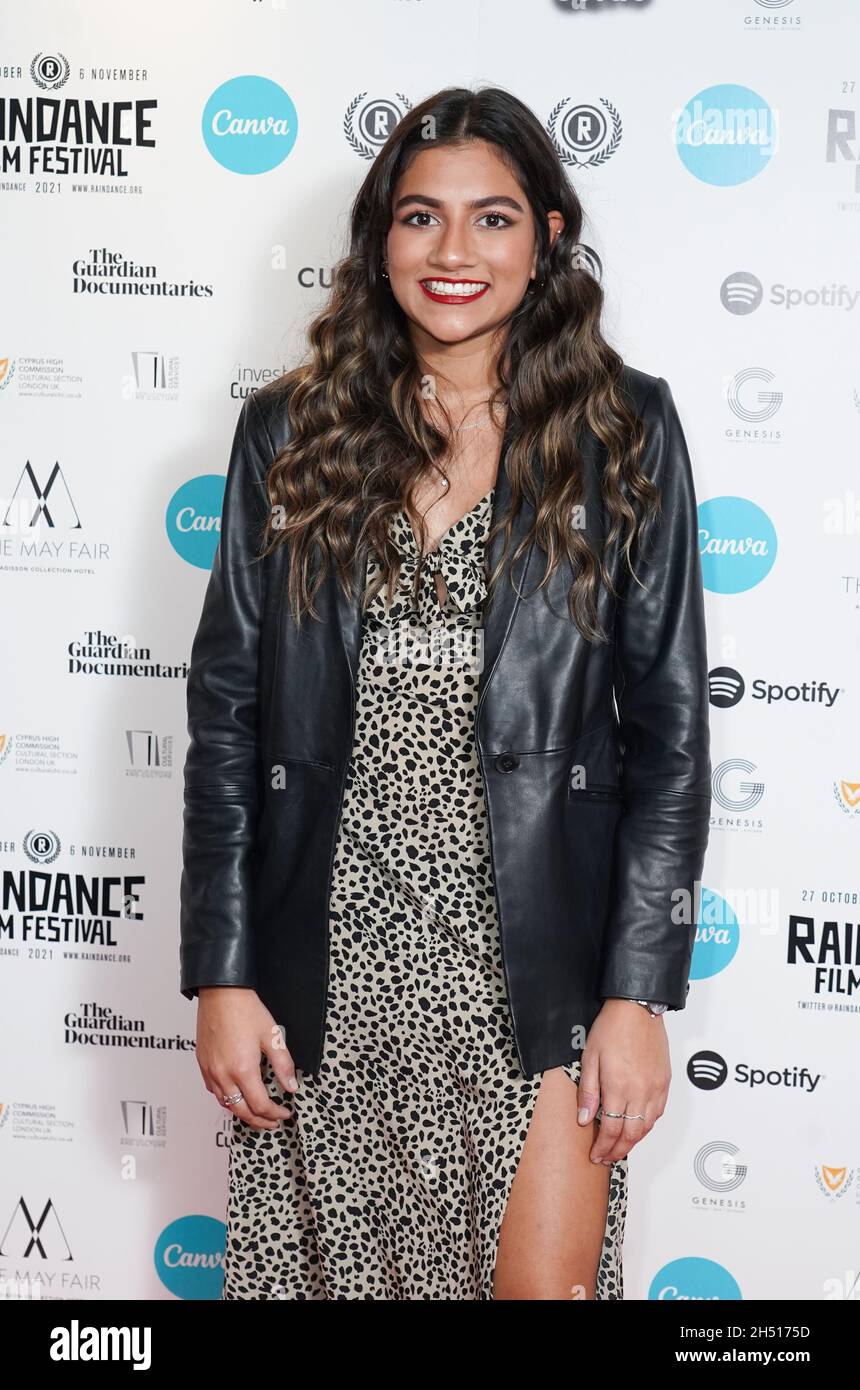 Nikita Mehta attending the world Premiere of A Bird Flew In at Curzon ...