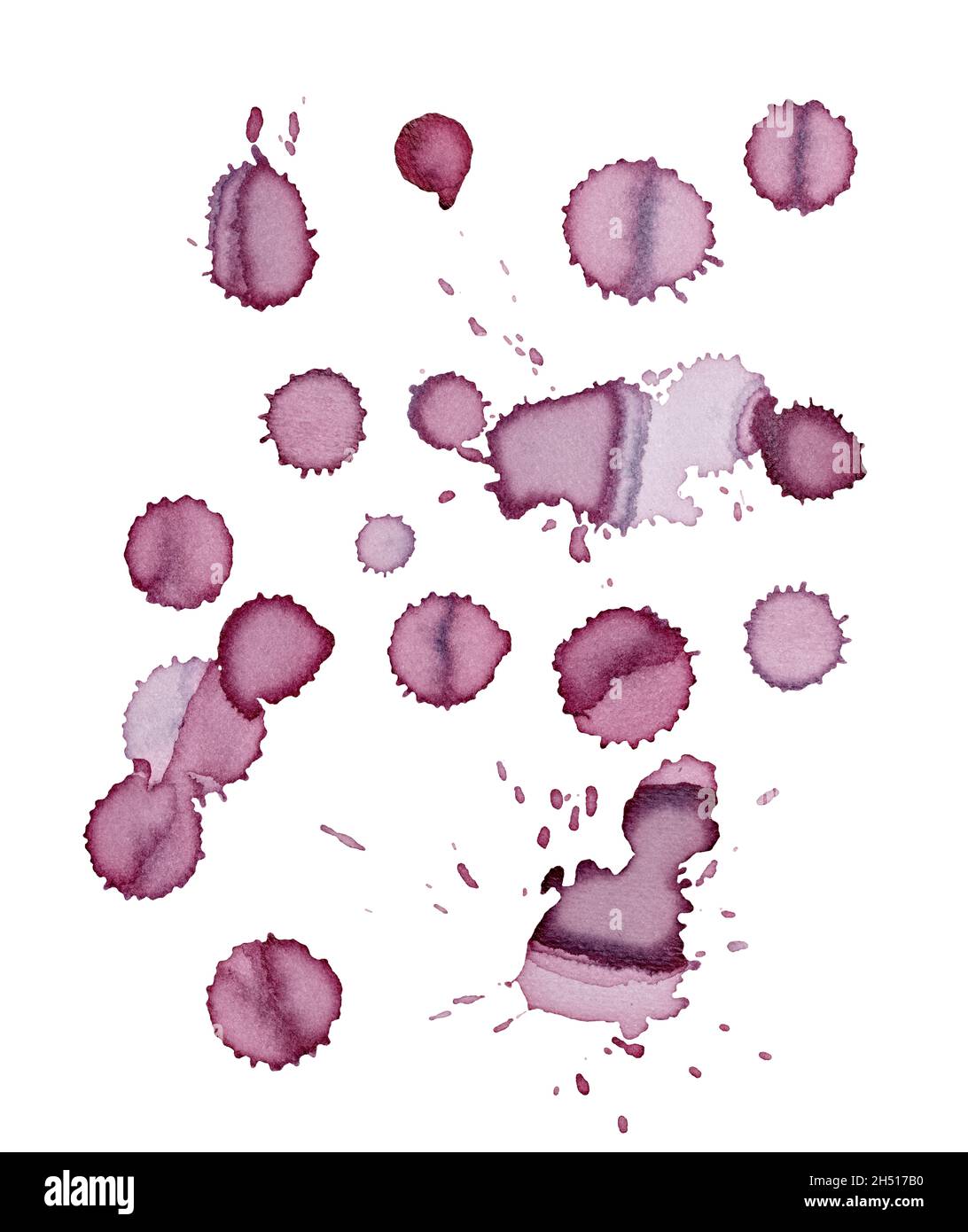 wine stain fleck beverage drink alcohol Stock Photo - Alamy