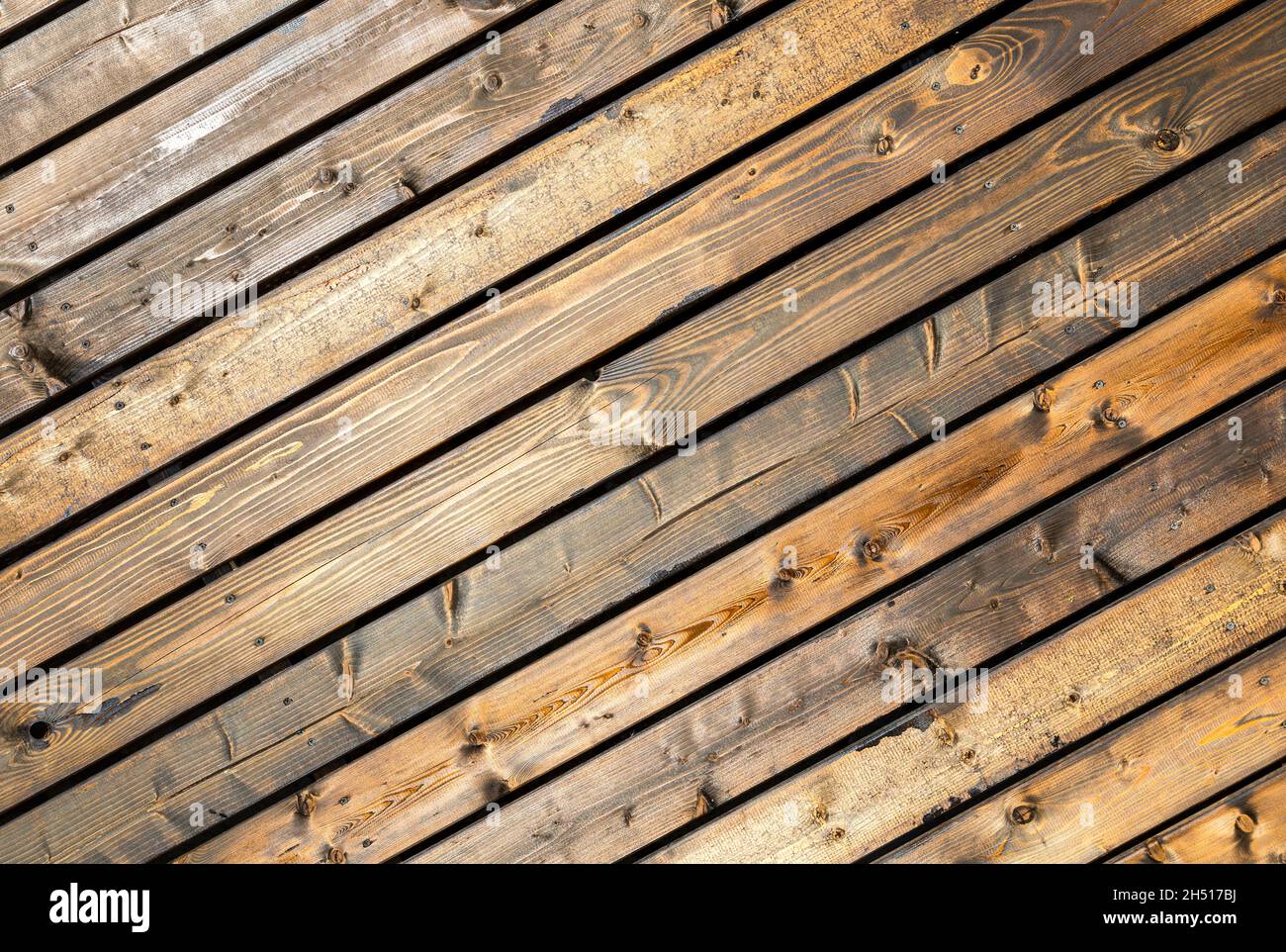 Wooden planks with natural patterns as background. Wooden boards as ...
