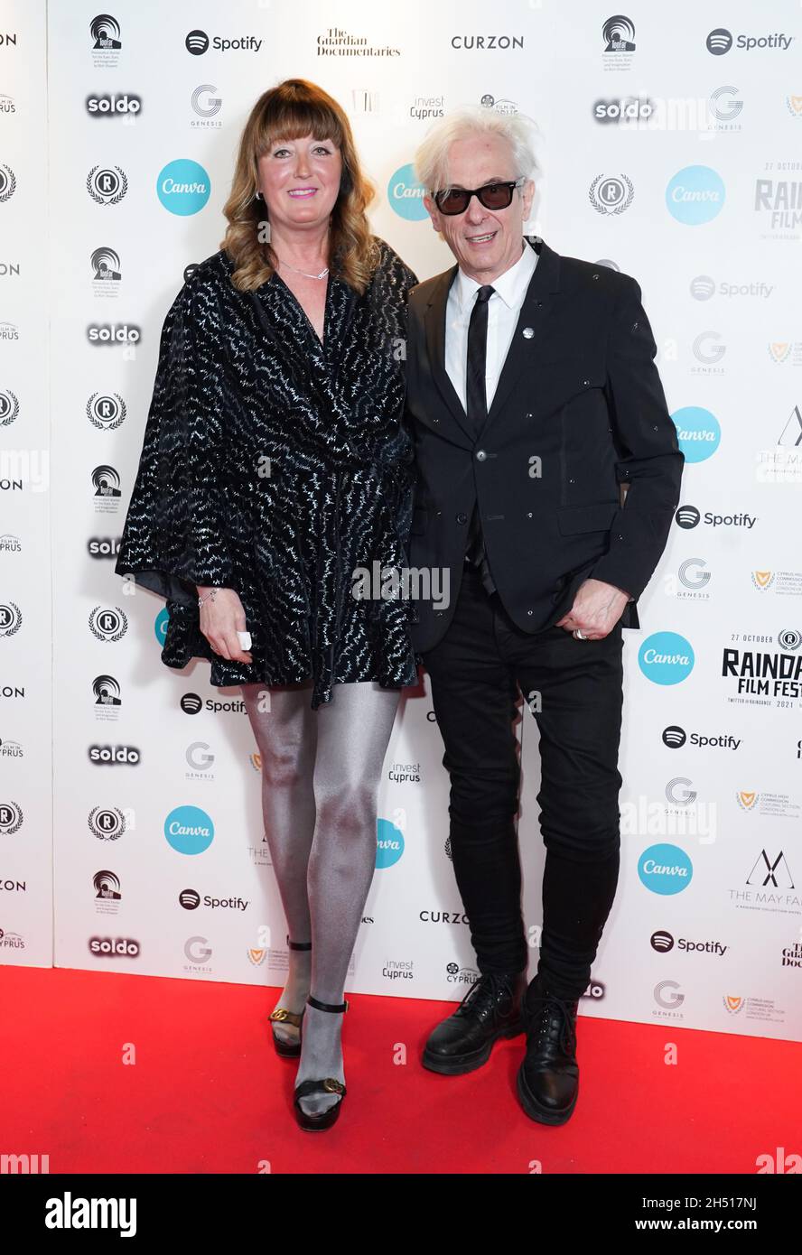 Kirsty Bell and Elliot Grove attending the world Premiere of A Bird ...