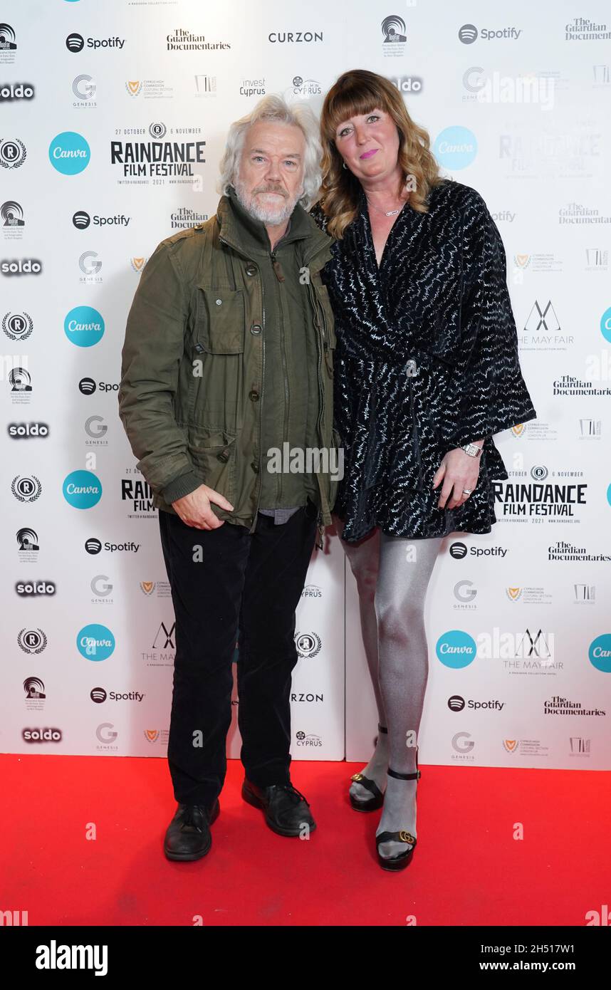 Bill Fellows and Kirtsy Bell attending the world Premiere of A Bird ...