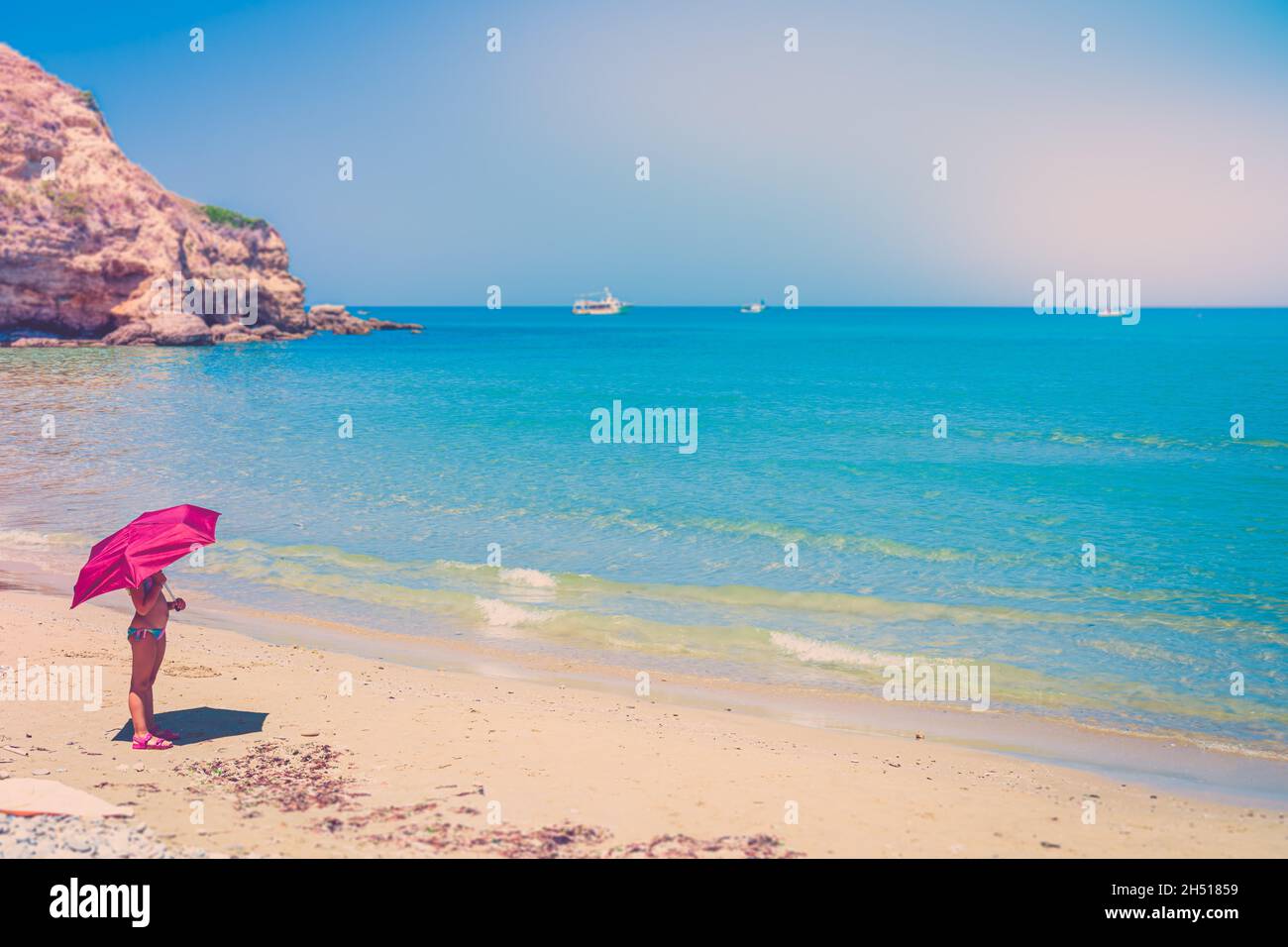 Punta Aderci and Punta Penna beach in Vasto, Abruzzo Stock Photo - Alamy