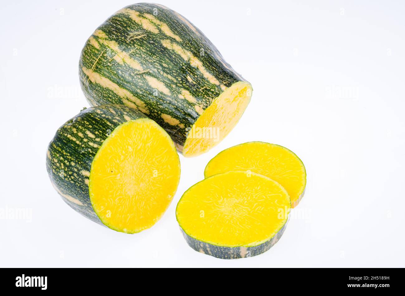 Sliced long white squash hi-res stock photography and images - Alamy