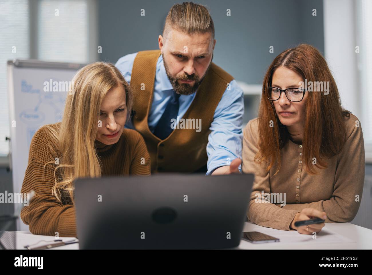 Women partners office workers hi-res stock photography and images - Alamy