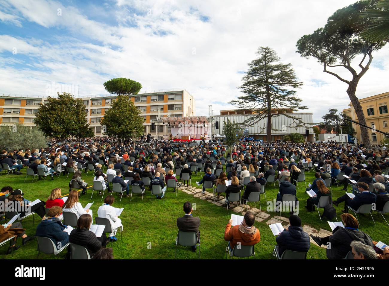 Rome, Italy. 05th Nov, 2021. General view of Rome's Catholic University ...