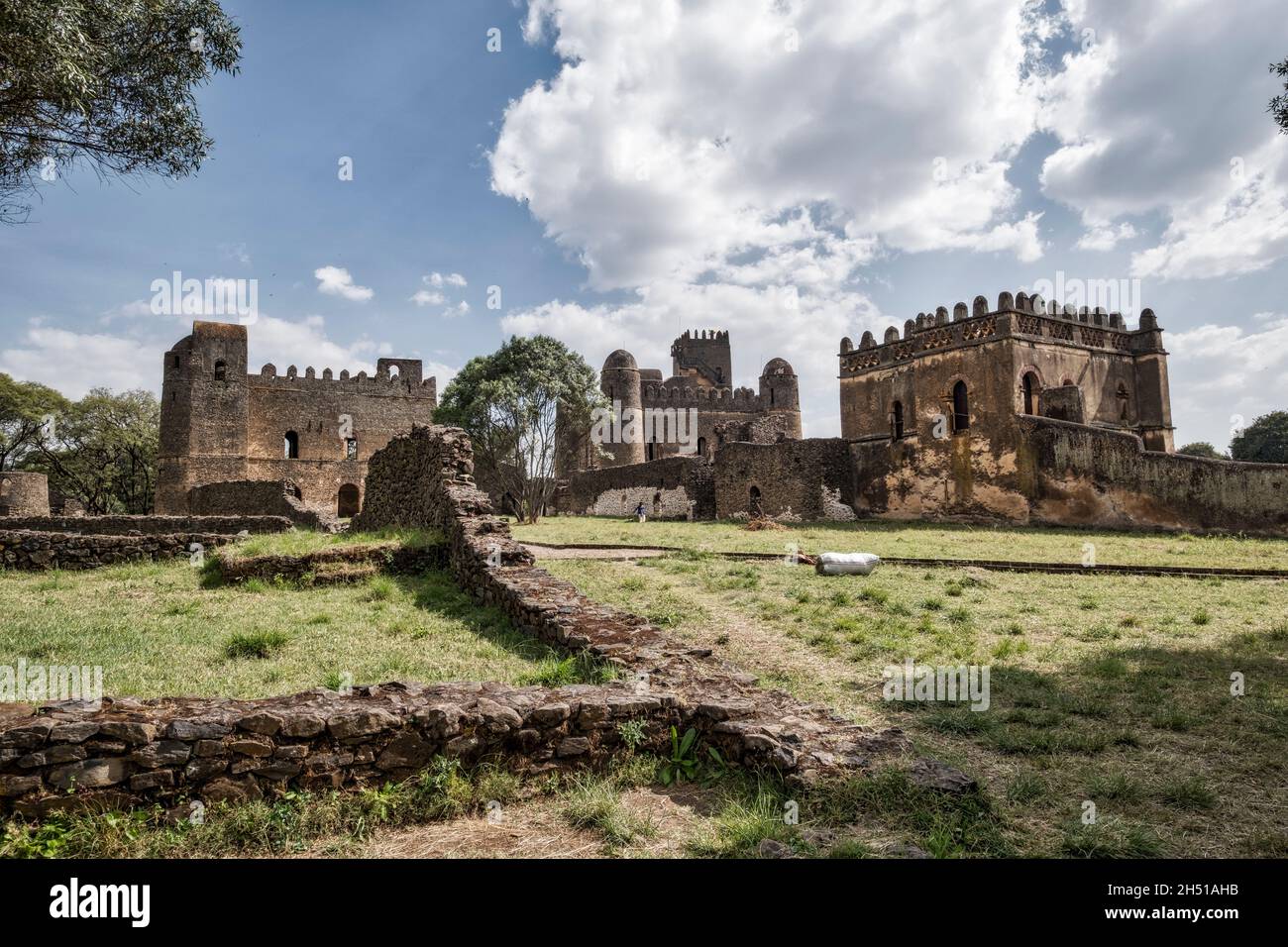 Gondar, castle, Ethiopia, Ahmara region, Africa Stock Photo - Alamy