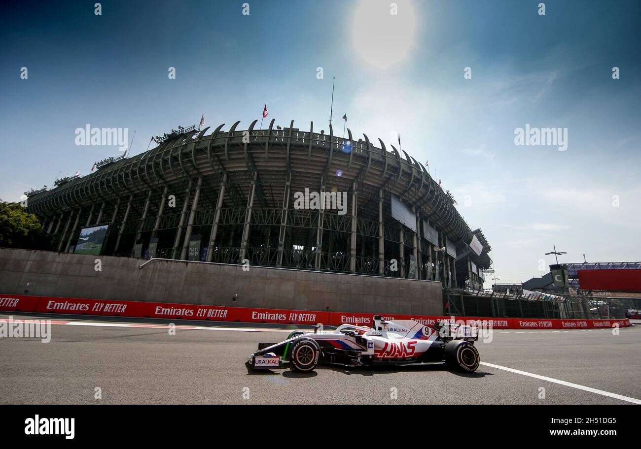 Mexico City, Mexico. 5th Nov, 2021. # 9 Nikita Mazepin (RUS, Haas F1 Team), F1 Grand Prix of ...