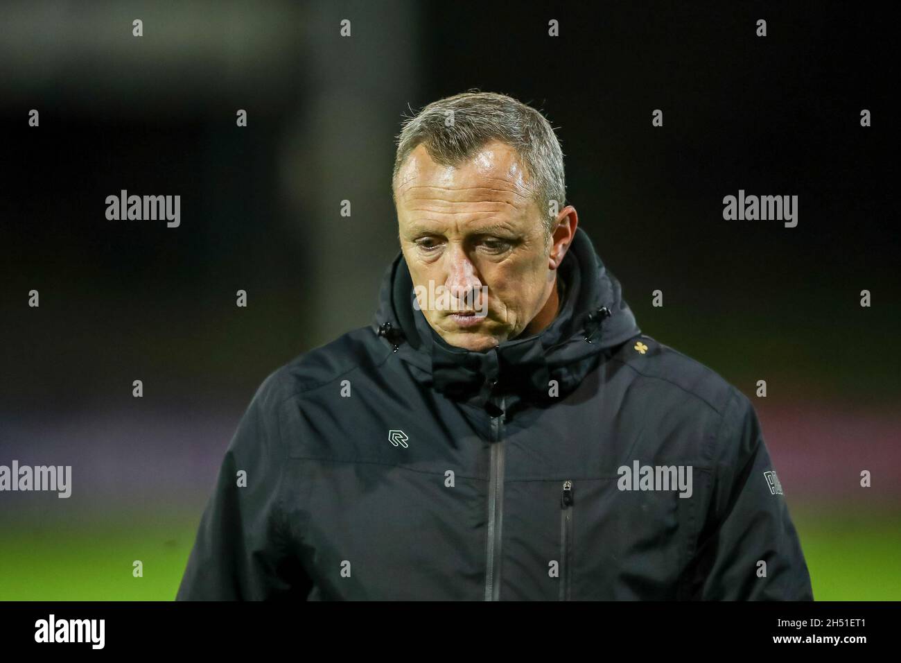 HEERENVEEN, NETHERLANDS - NOVEMBER 5: head-coach Sjaak Polak of ADO Den ...