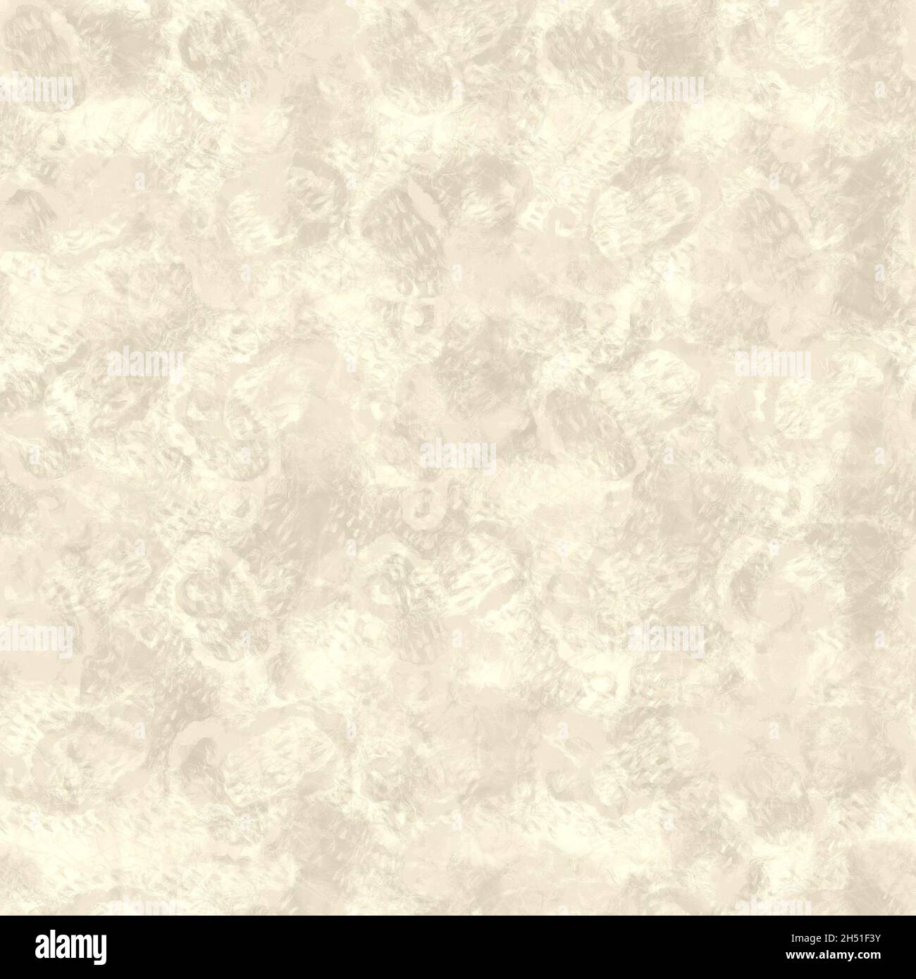 Cream beige mottled rice paper texture with patterned inclusions ...