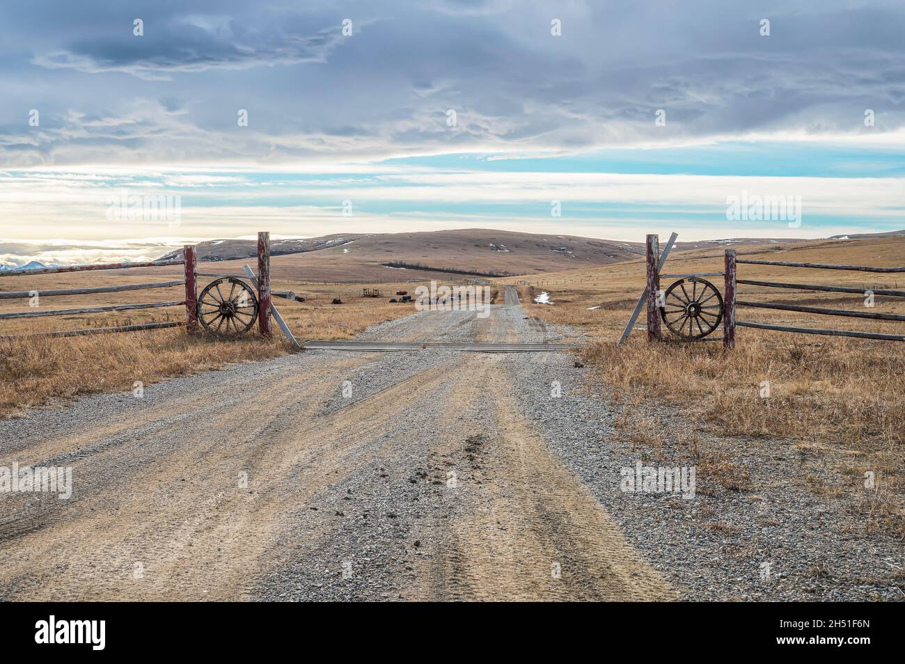 Texas gate ranch hi-res stock photography and images - Alamy