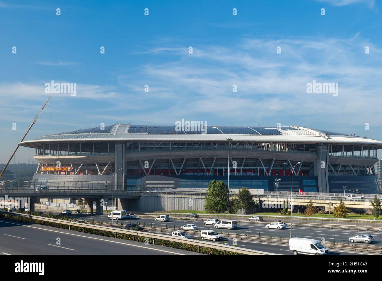 Istanbul, Turkey - November 2021: Nef Stadium, formally known as Türk ...