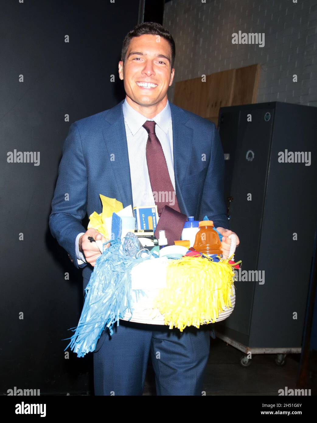 New York, NY, USA. 05th Nov, 2021. ABC news correspondent, Will Reeve ...