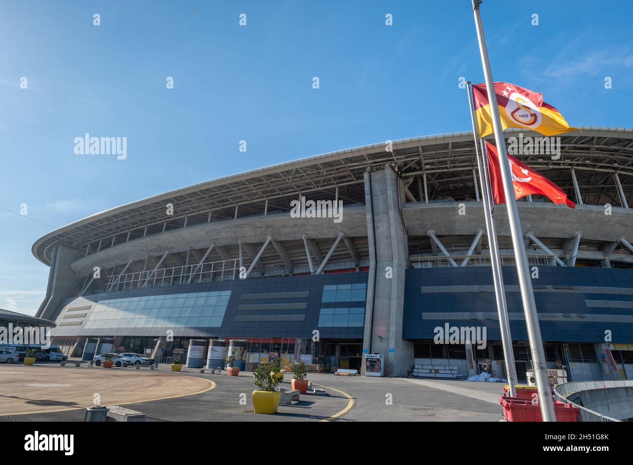 Istanbul, Turkey - November 2021: Nef Stadium, formally known as Türk ...