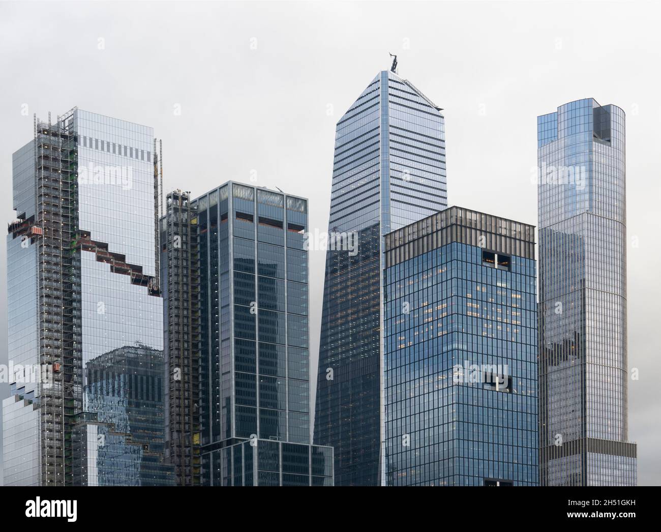 Manhattan skyline new construction High Resolution Stock Photography ...