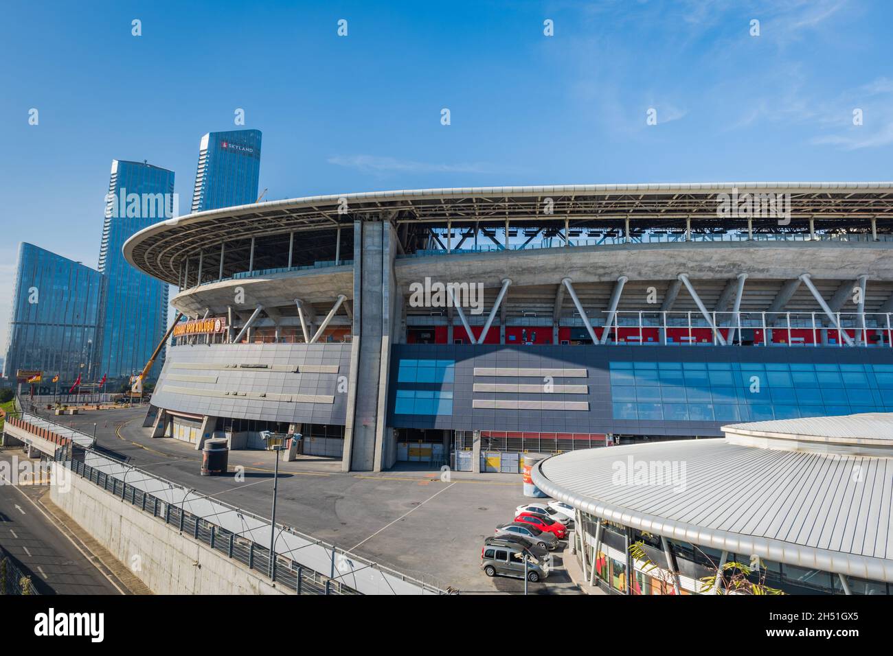 Istanbul, Turkey - November 2021: Nef Stadium, formally known as Türk ...
