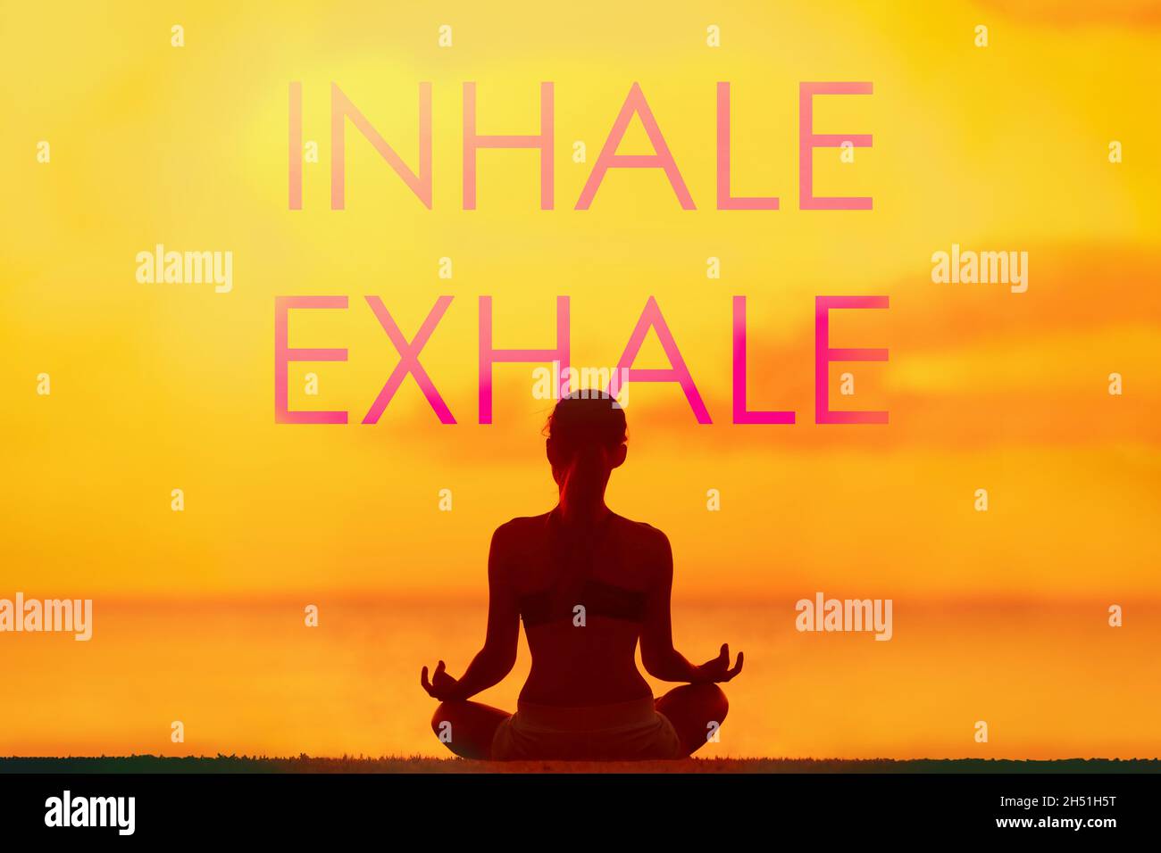 Inhale exhale exercise hi-res stock photography and images - Alamy