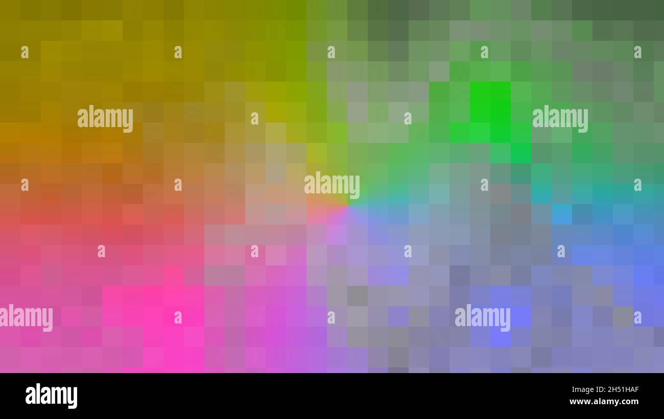 An abstract pixel grid glitch art background image Stock Photo - Alamy