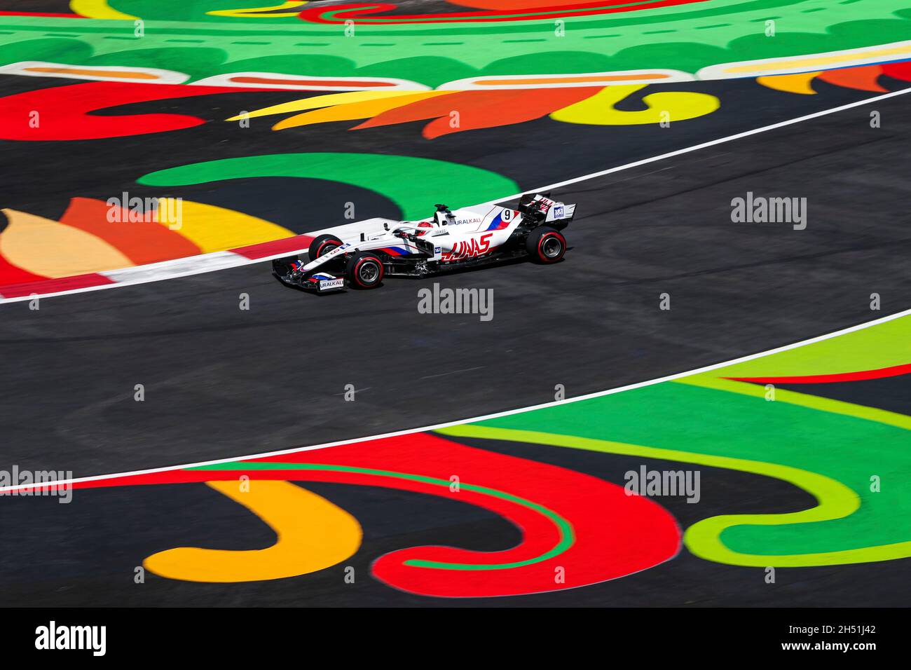 Mexico City, Mexico. 5th Nov, 2021. # 9 Nikita Mazepin (RUS, Haas F1 ...