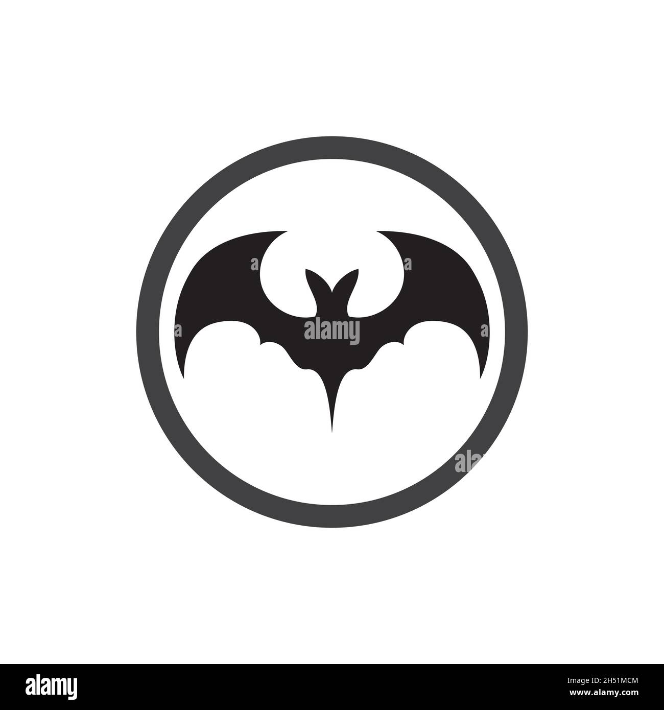 bat vector icon logo template illustration design Stock Vector Image ...
