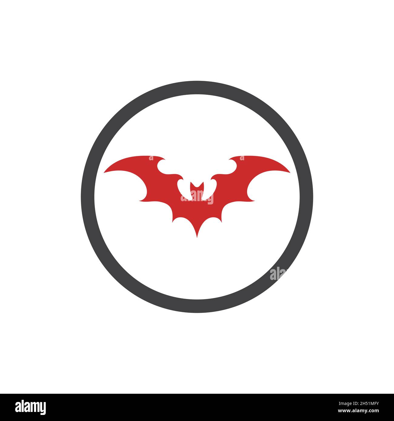 bat vector icon logo template illustration design Stock Vector Image ...