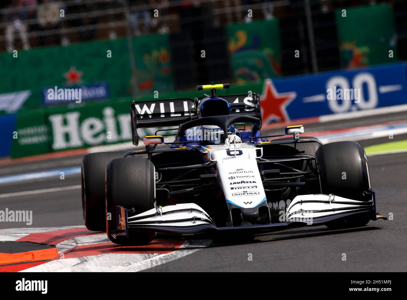 Mexico City, Mexico. 5th Nov, 2021. # 6 Nicholas Latifi (CAN, Williams ...