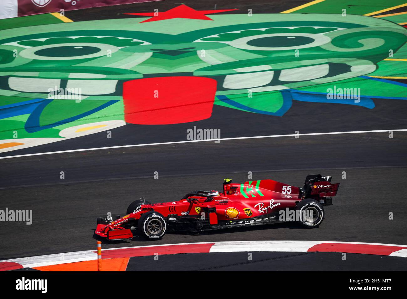 Mexico City, Mexico. 5th Nov, 2021. # 55 Carlos Sainz (ESP, Scuderia ...