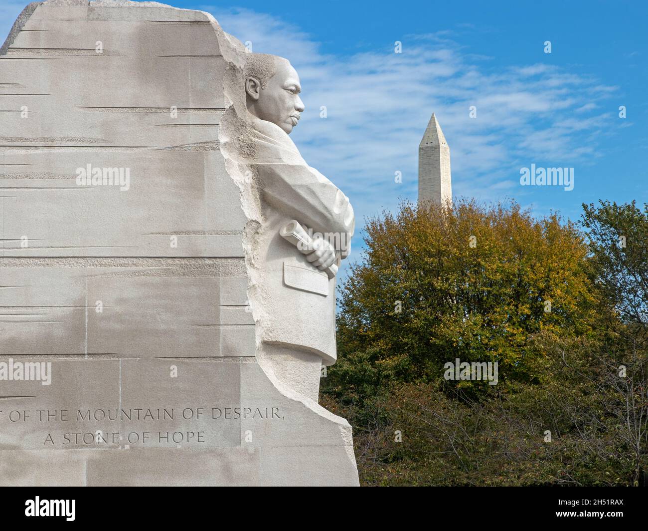 MLK Memorial in Washington DC Stock Photo - Alamy