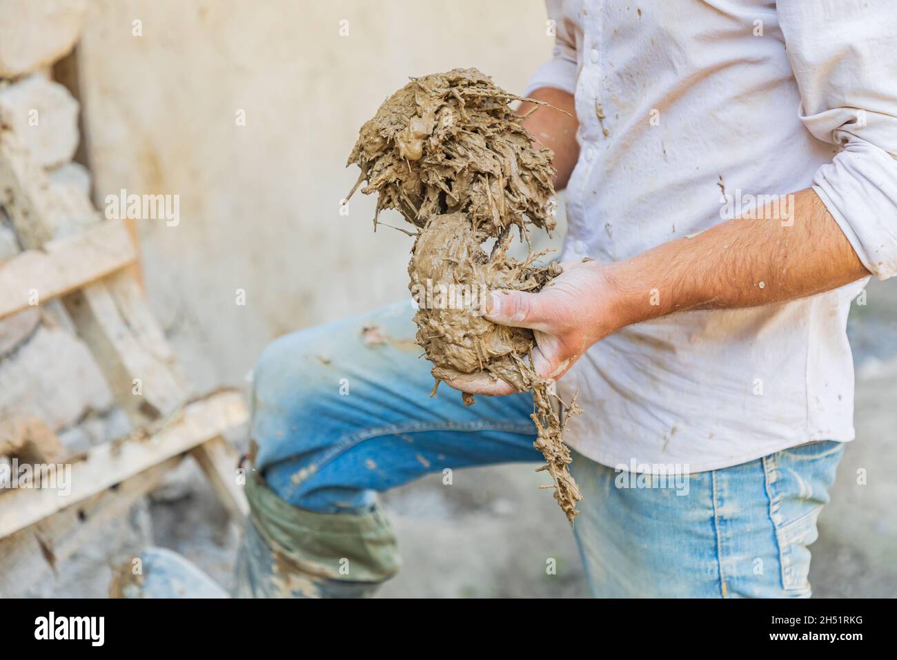 Mud plaster hi-res stock photography and images - Alamy