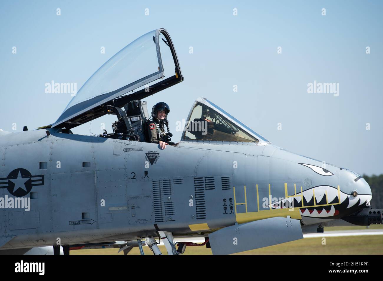 U.S. Air Force Capt. Taylor Bye, 75th Fighter Squadron standardization ...