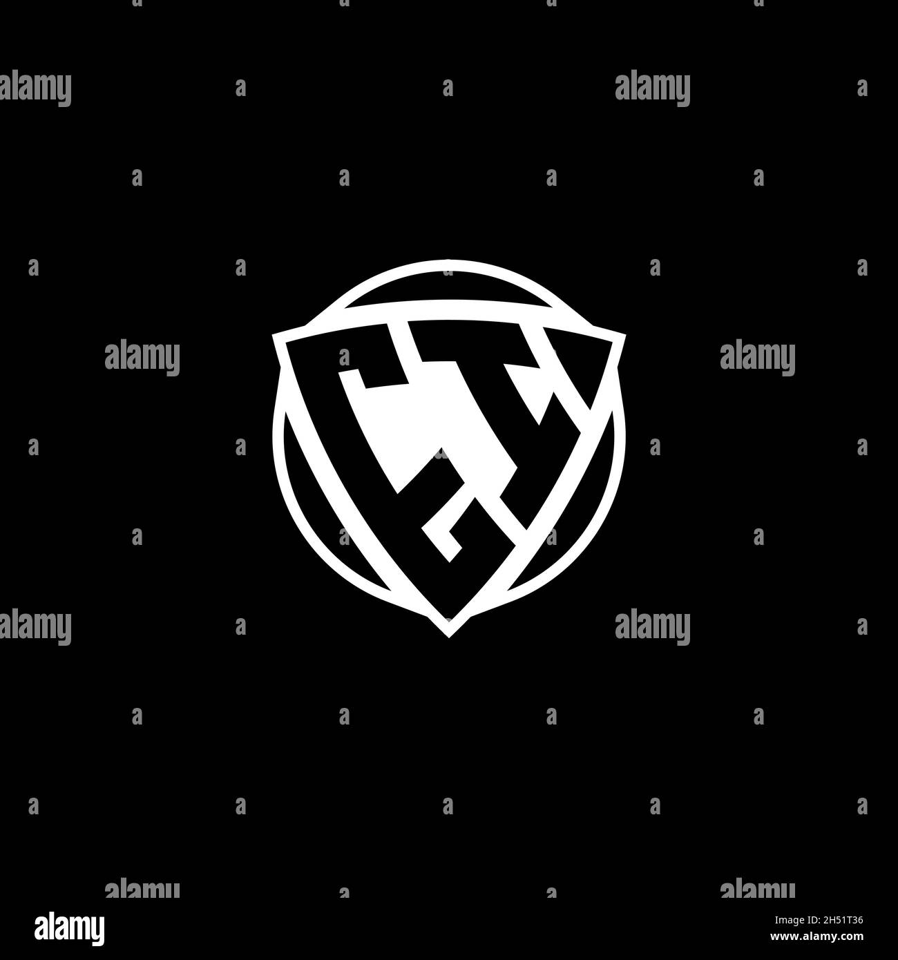 Ei letter design Black and White Stock Photos & Images - Alamy