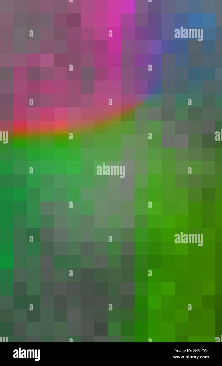 An abstract pixel grid glitch art background image Stock Photo - Alamy