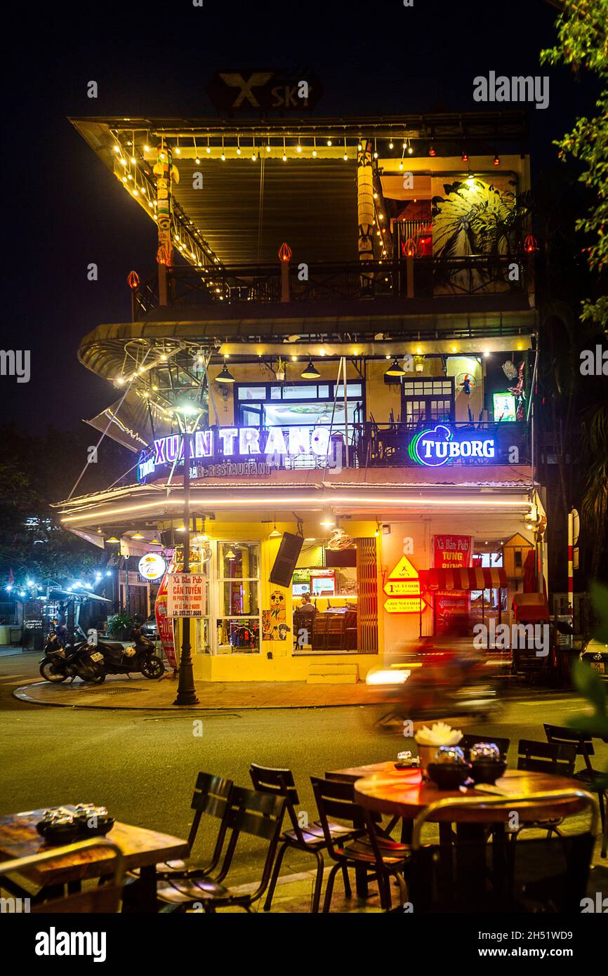 Night life in Hue during covid Stock Photo - Alamy