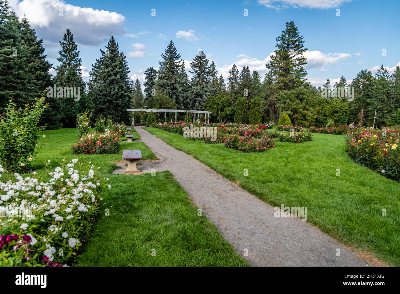Manito Park Rose Garden Plans