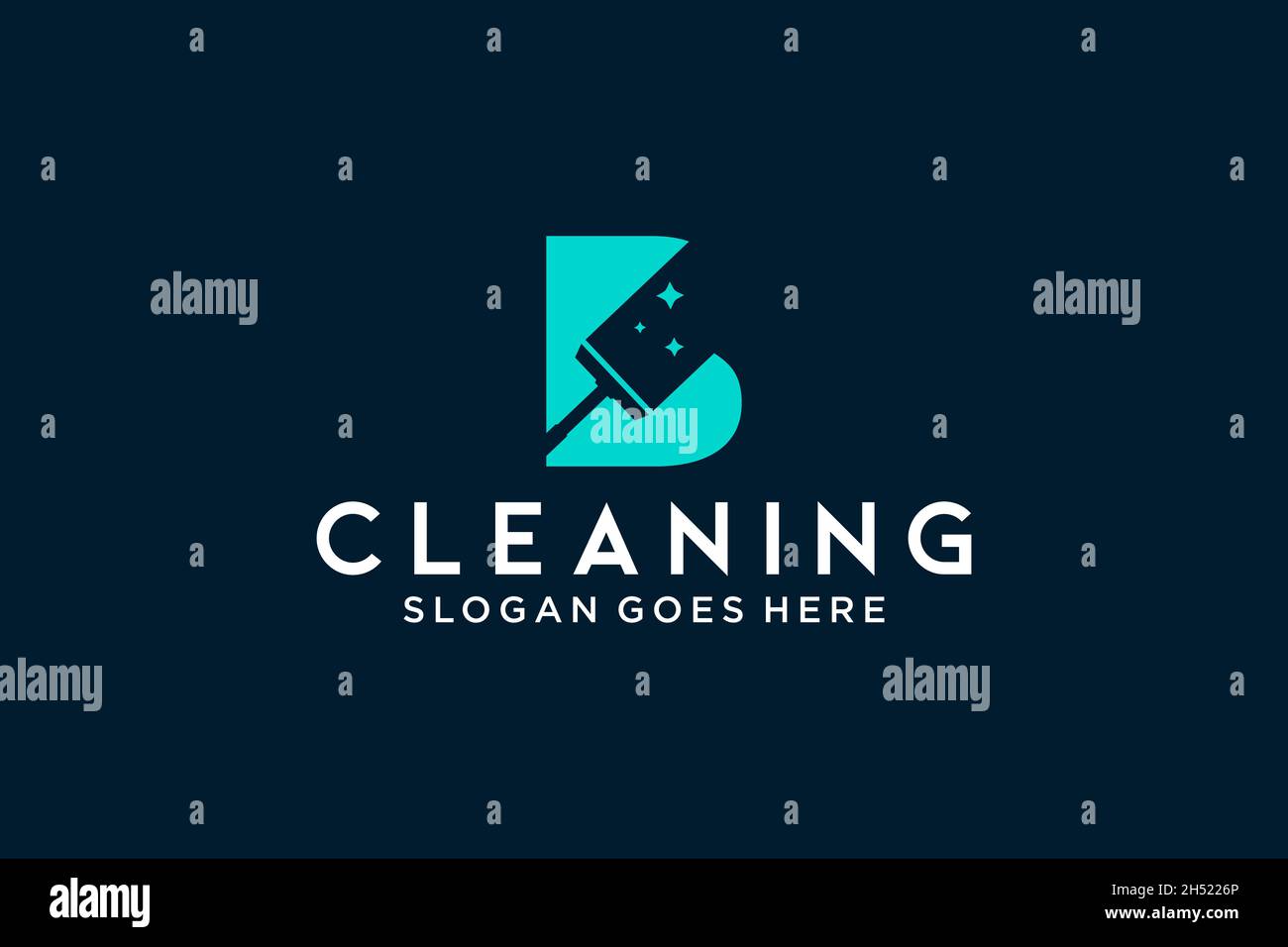B hygiene logo vector vectors Stock Vector Images - Alamy