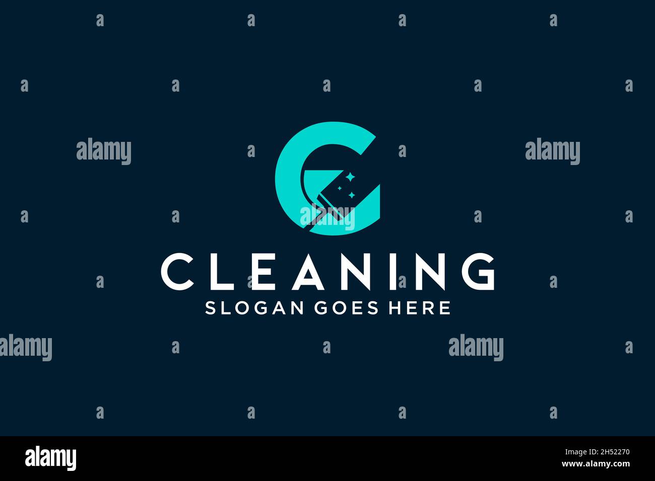 G for cleaning clean service Maintenance for car detailing, homes logo ...