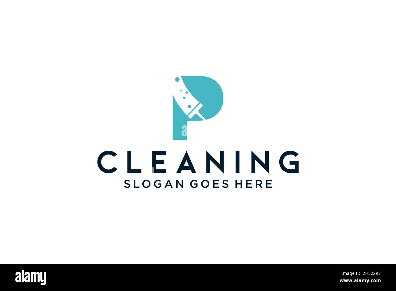 P for cleaning clean service Maintenance for car detailing, homes logo ...