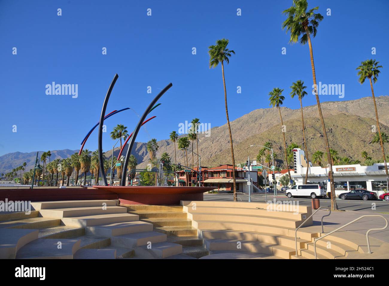 A beautiful spring day in sunny Palm Springs, CA Stock Photo - Alamy