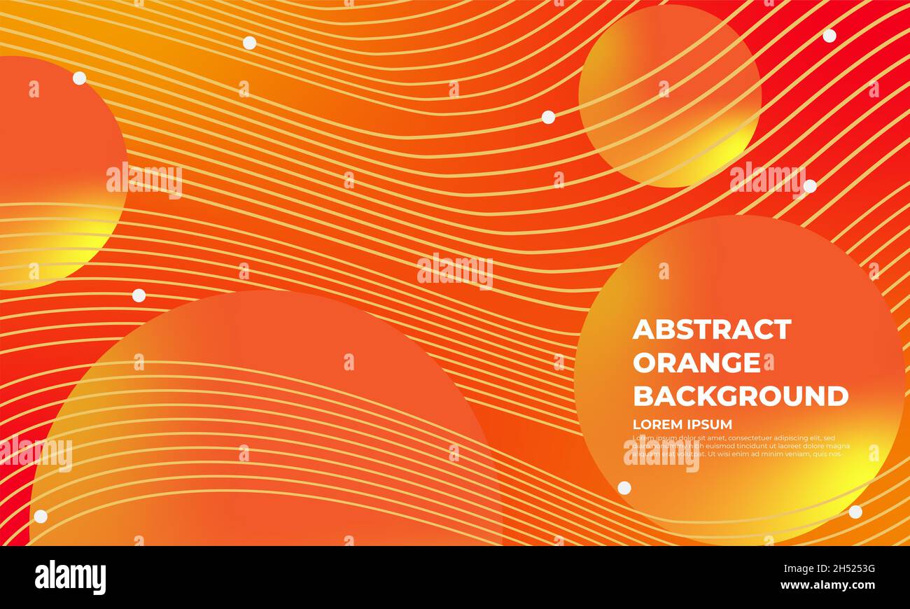 abstract orange gradient geometric background design Stock Photo - Alamy