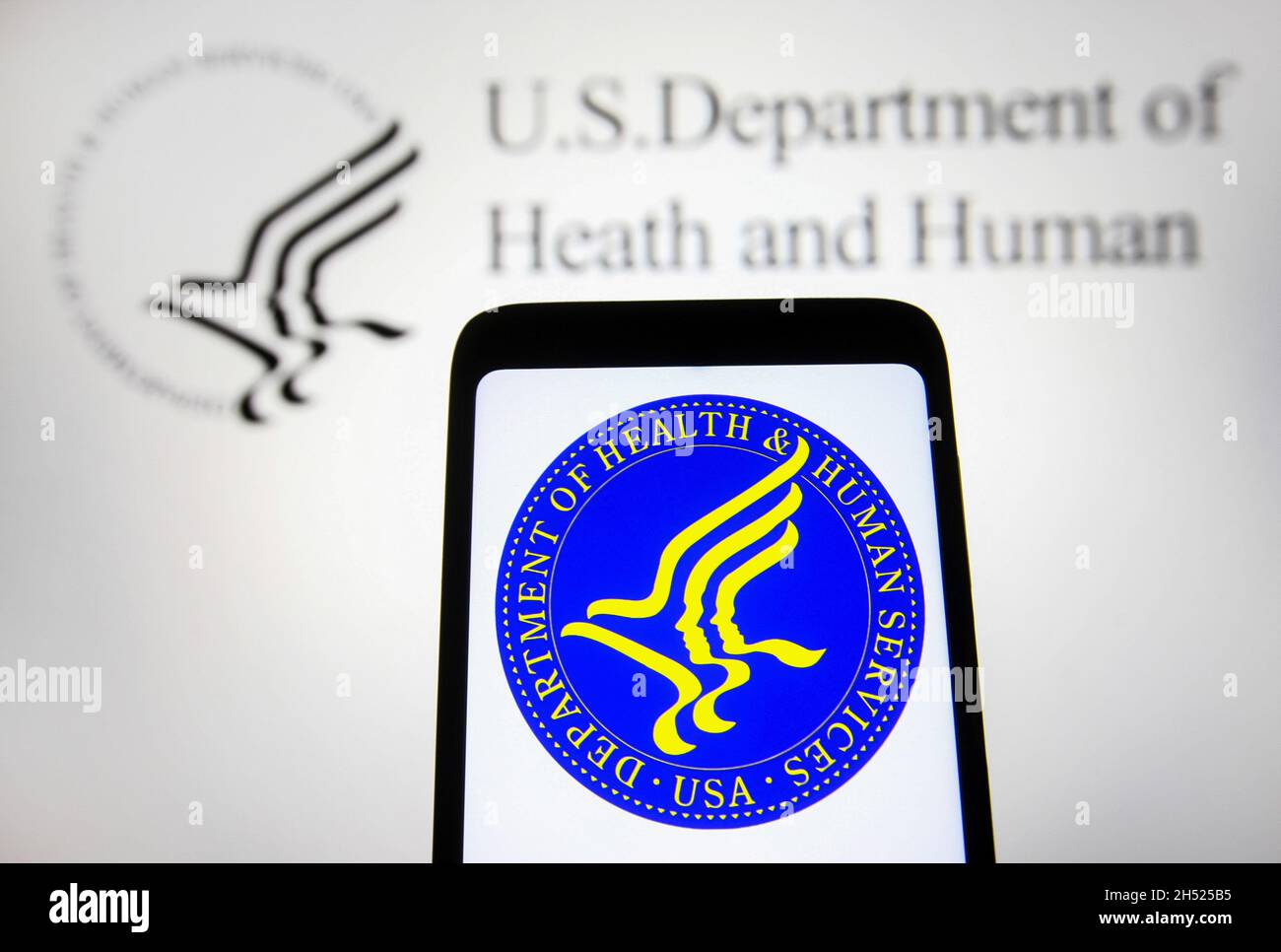 Hhs logo hi-res stock photography and images - Alamy