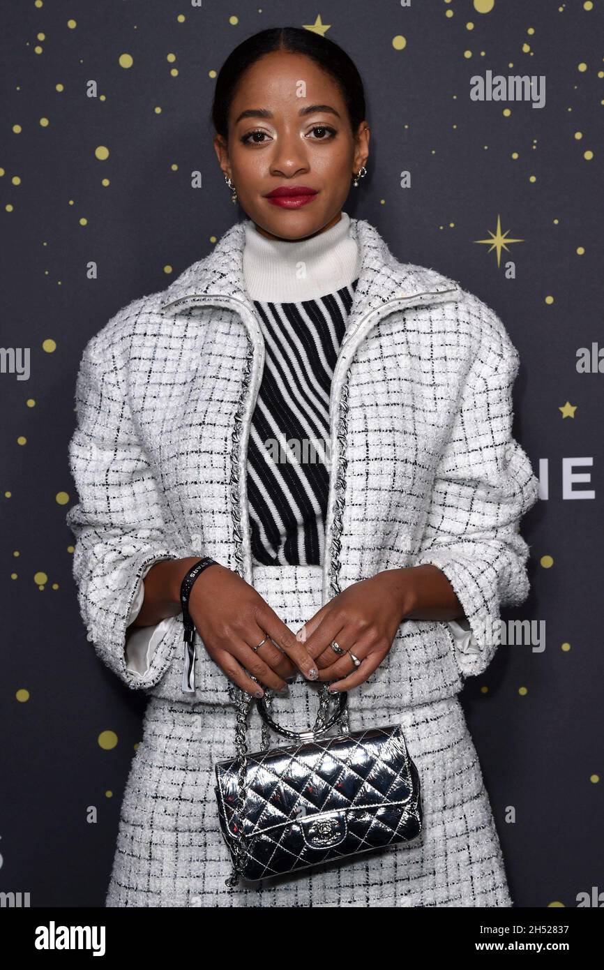 New York, NY, USA. 5th Nov, 2021. Kilo Kish at arrivals for CHANEL N°5 ...